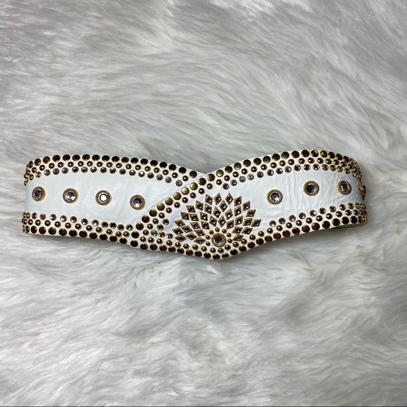 Kippy’s | Accessories | Kippys Kippy Swarovski Crystal Leather Belt 25 ...